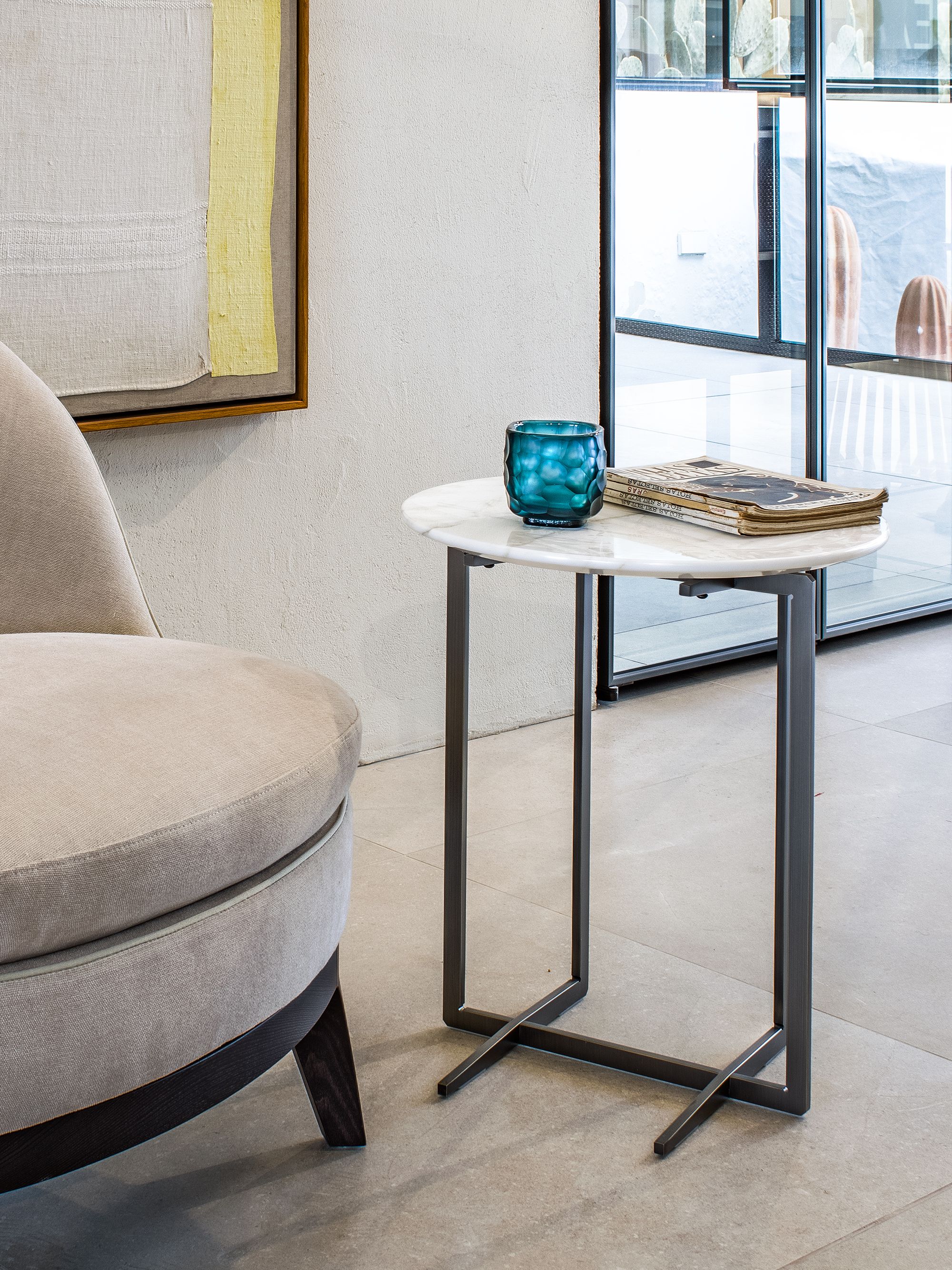 Marmaduke side table Flexform - Espacio Home Design