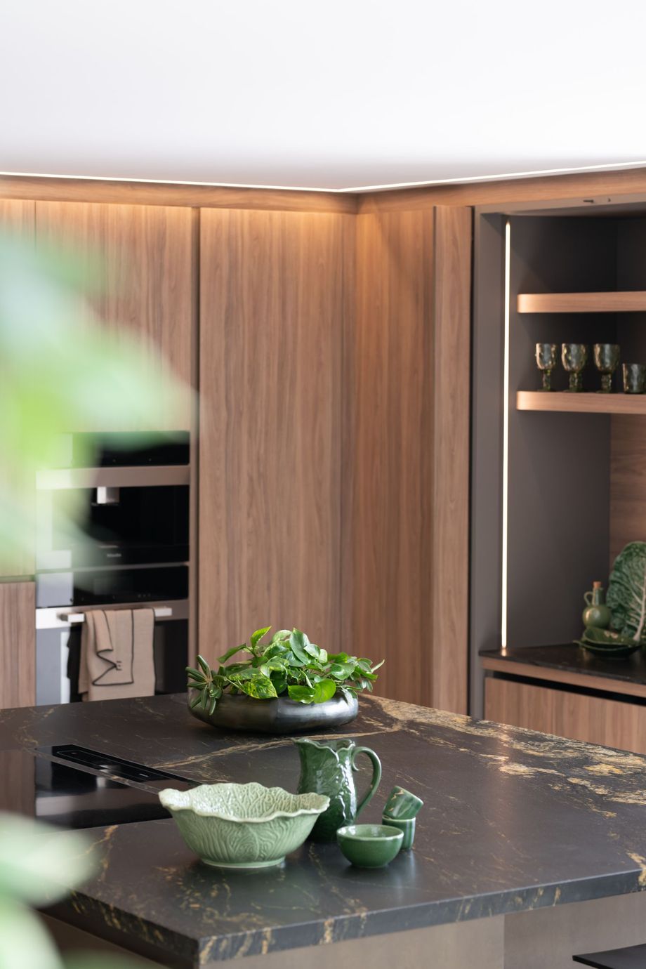 Green Kitchen Project - Espacio Home Design