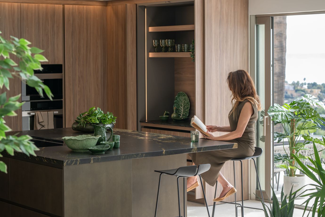 Green Kitchen Project - Espacio Home Design